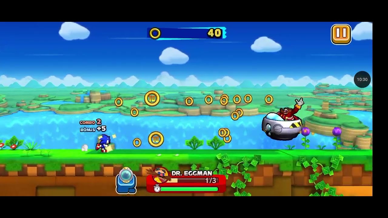 DR. EGGMAN BOSS FIGHT!!! Sonic Runners Revival Gameplay Parte 2 - YouTube