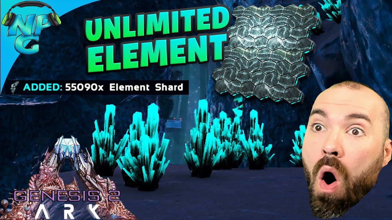 ARK Genesis 2 - Farming INSANE Amounts of Element and Discovering ...