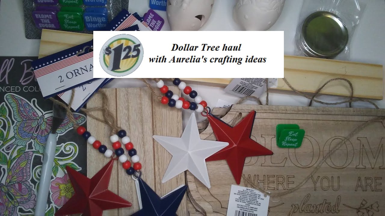 Dollar Tree Haul | I Went Browsing For Supplies - YouTube