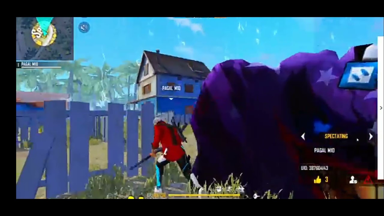 pagal m10 vs ark ff op movement and fast wall on the head shot - YouTube