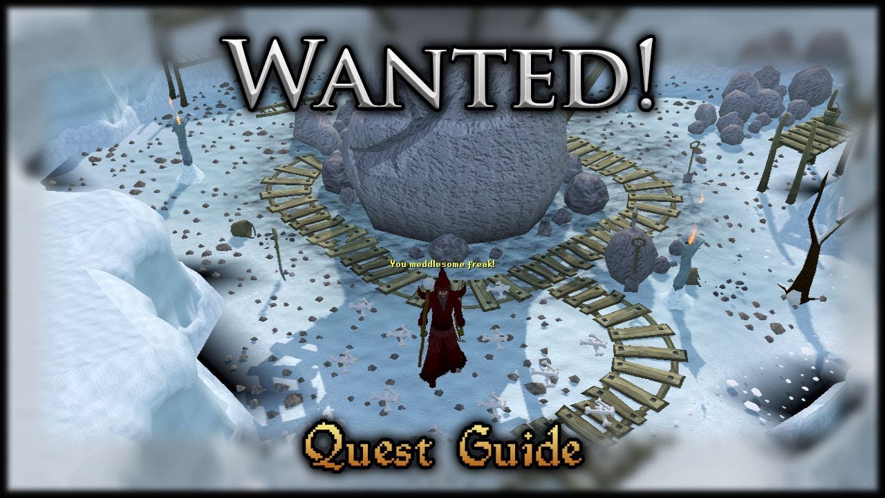 Wanted! - RuneScape Quest Guide - [No Vocal Commentary] - YouTube