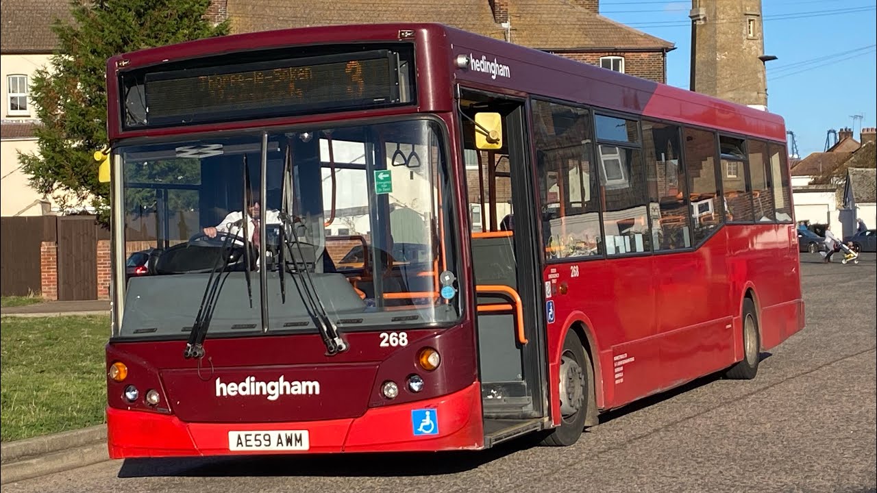 Hedingham ADL Enviro 200 MCV Evolution (Kickdown, Thrash!) route no. 3 ...