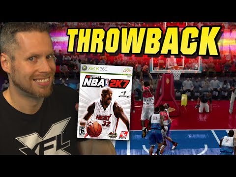 NBA 2K7 THROWBACK! Wait till you see this game... - YouTube