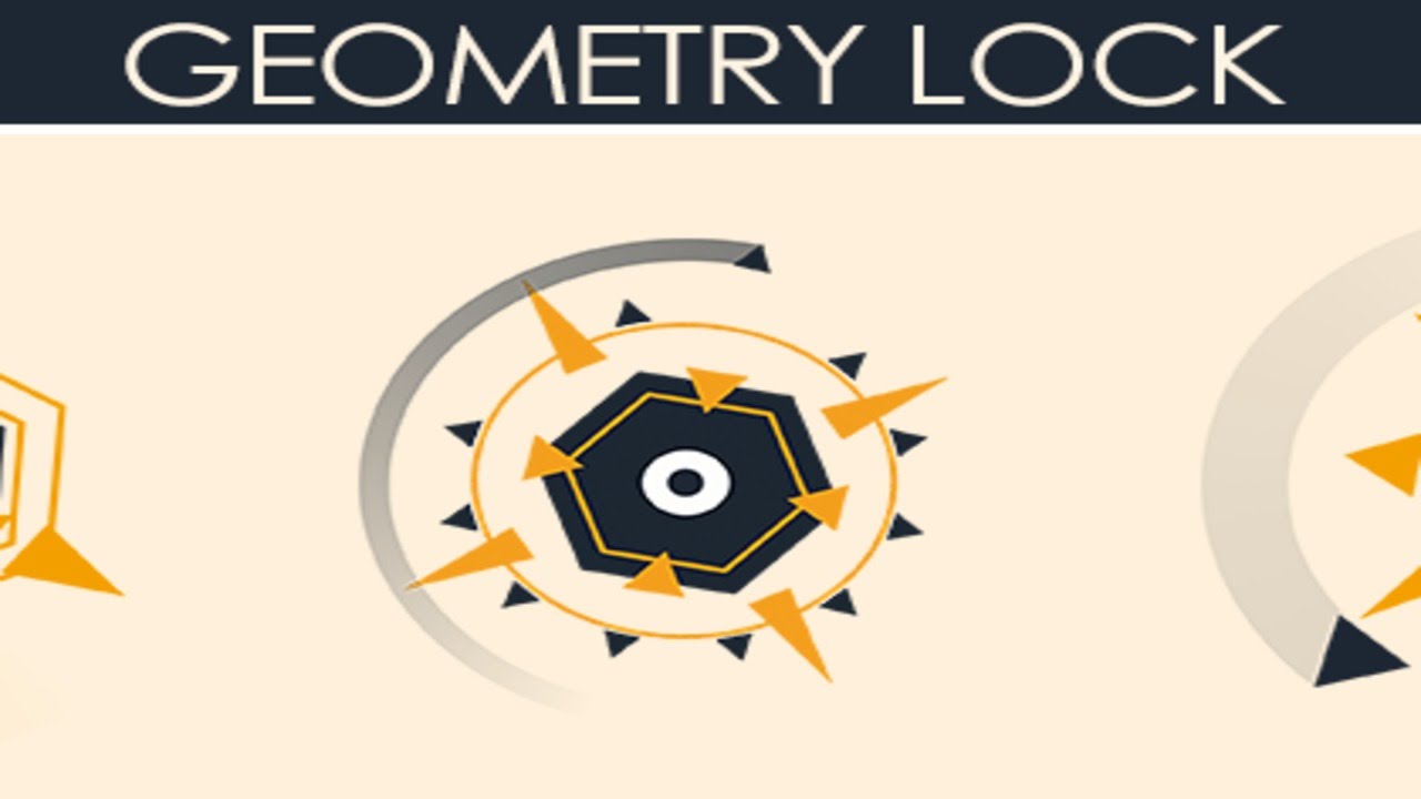 Geometry Lock Gameplay "Level 1 - 20 Walkthrough" iOS - YouTube