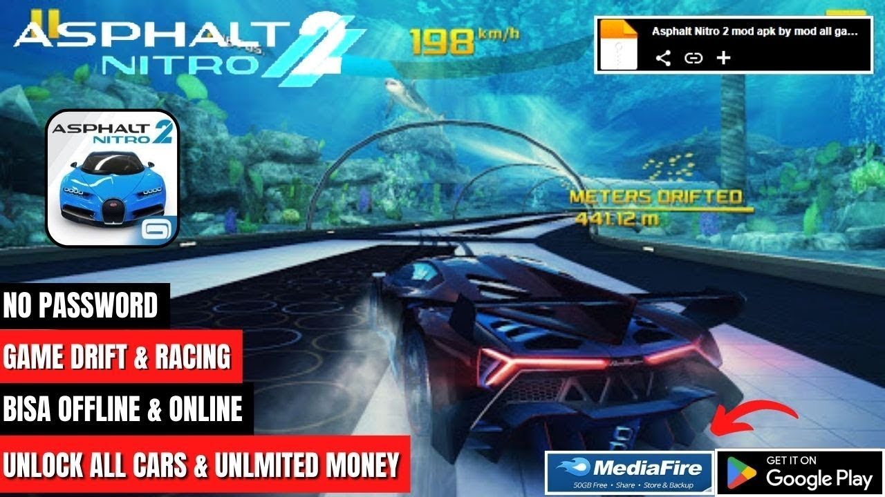 Asphalt Nitro 2 V1.2.1 Mod Apk New 2023 ! Unlimited Money & Unlock All ...