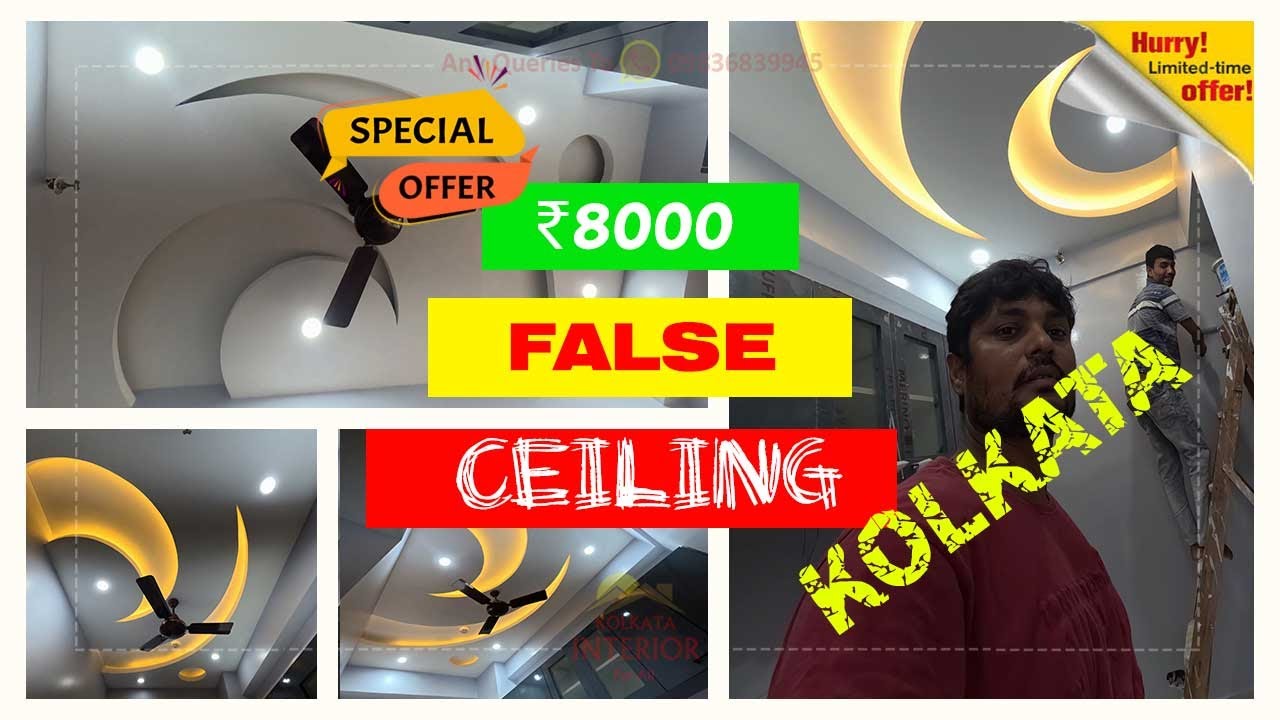 Small Room False Ceiling Design Cost Idea | Best False Ceiling In Cheap ...
