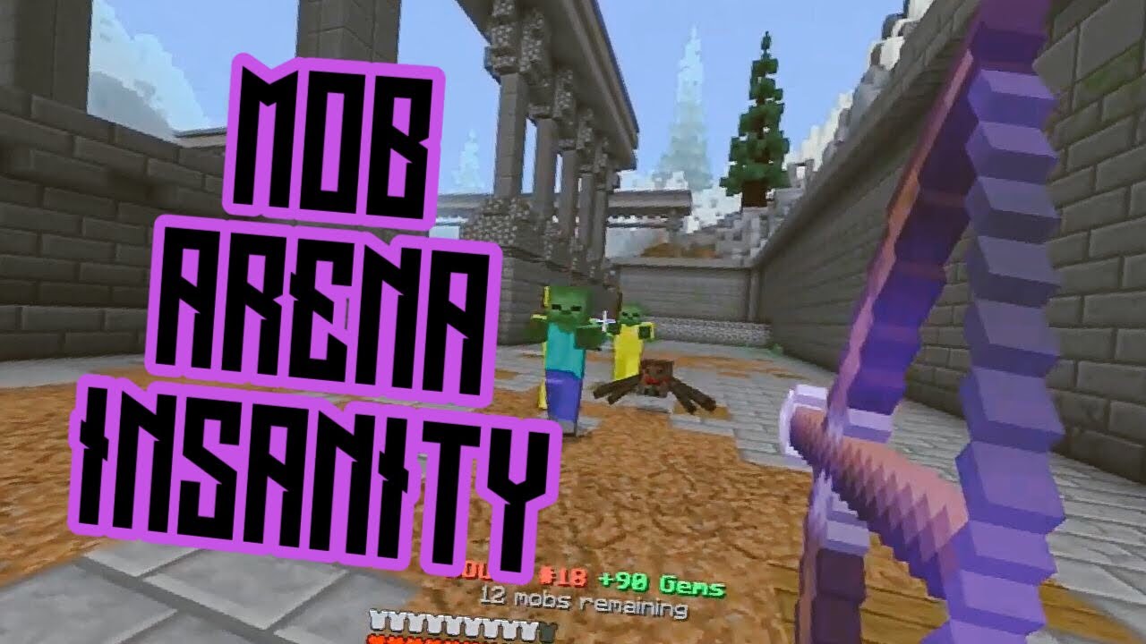 Mineplex’s Mob Arena Is Absolutely INSANE - Minecraft Bedrock Edition ...