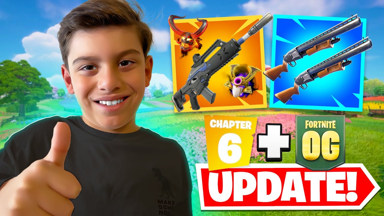 Nostalgia Overload! Fortnite Chapter 6 Season 1: OG Map Returns! 🤯 - YouTube