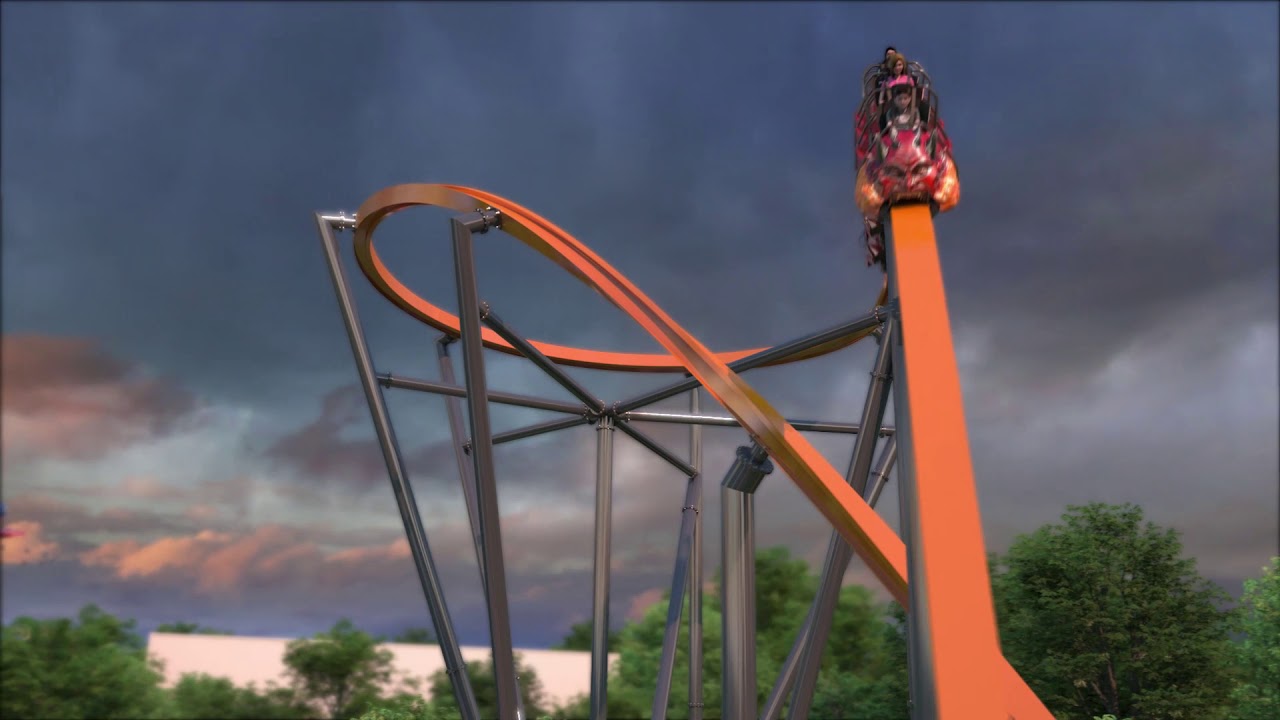 Six Flags Announces Jersey Devil Roller Coaster - YouTube