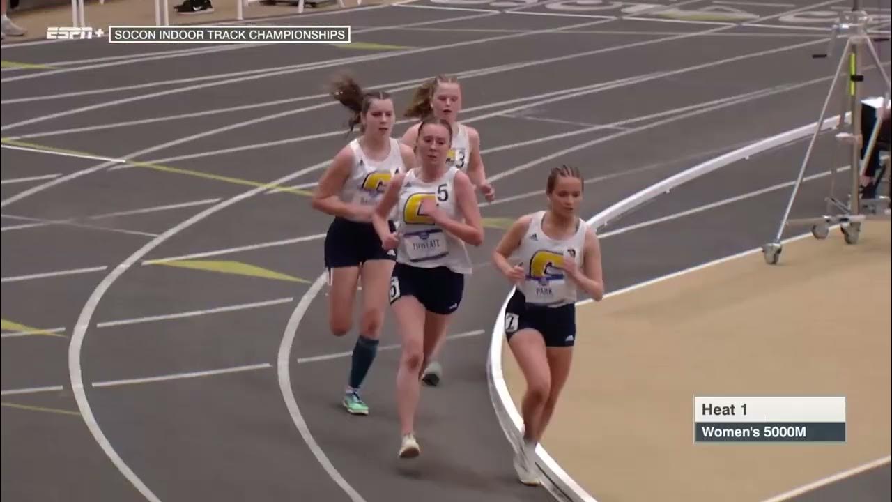 SoCon Indoor T&F Women's 5000M - YouTube