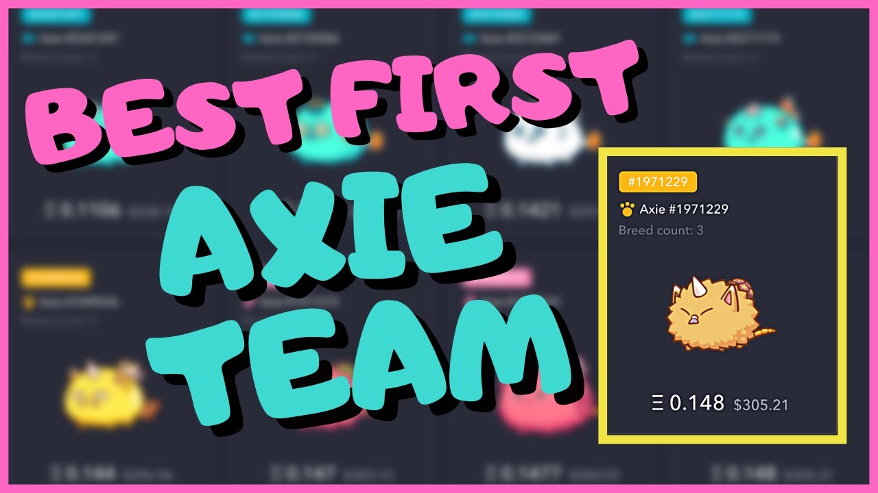 AXIE INFINITY | How to Create FIRST AXIE TEAM and Get Started - YouTube
