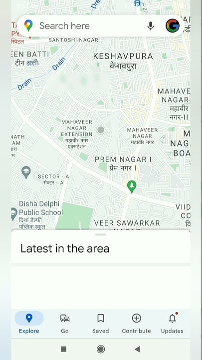 Google map ki language change kaise kare | How to change google map ...