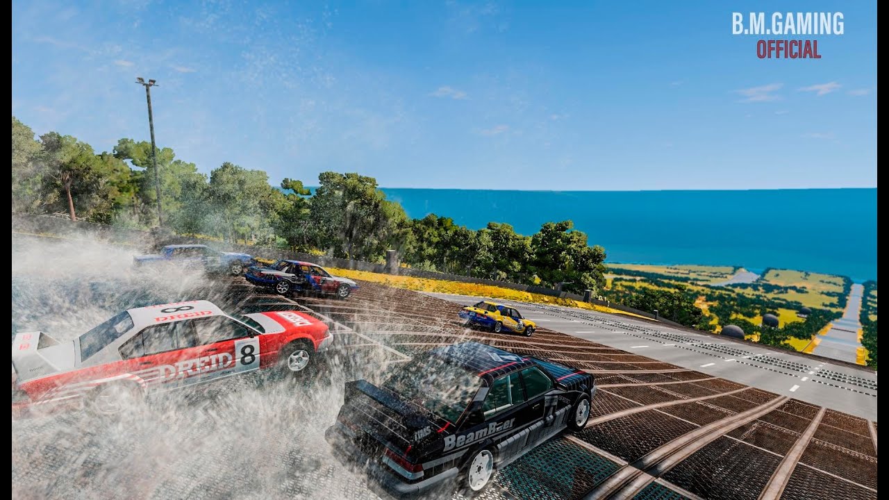 Epic High Speed Car Survival Challenge #1 - BeamNG.Drive - | B.M.GAMING ...