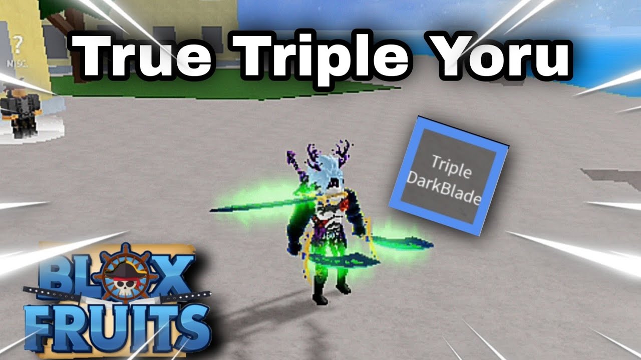 True Triple Yoru Blox Fruits - YouTube