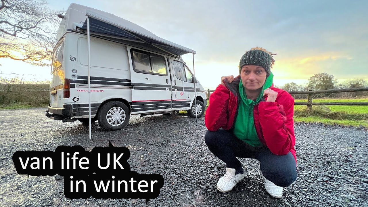 BACK TO UK VAN LIFE AFTER THIS - (A SAD ENDING) UK in WINTER - YouTube