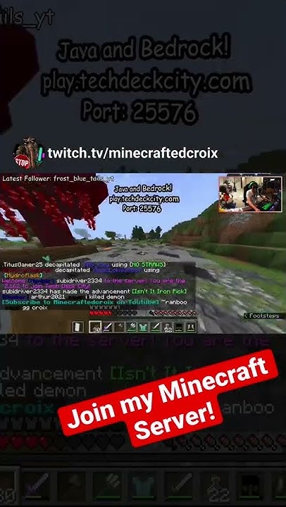 Public 1.18.1+ Origins SMP! Java/Bedrock Crossplay Server! Join now! # ...