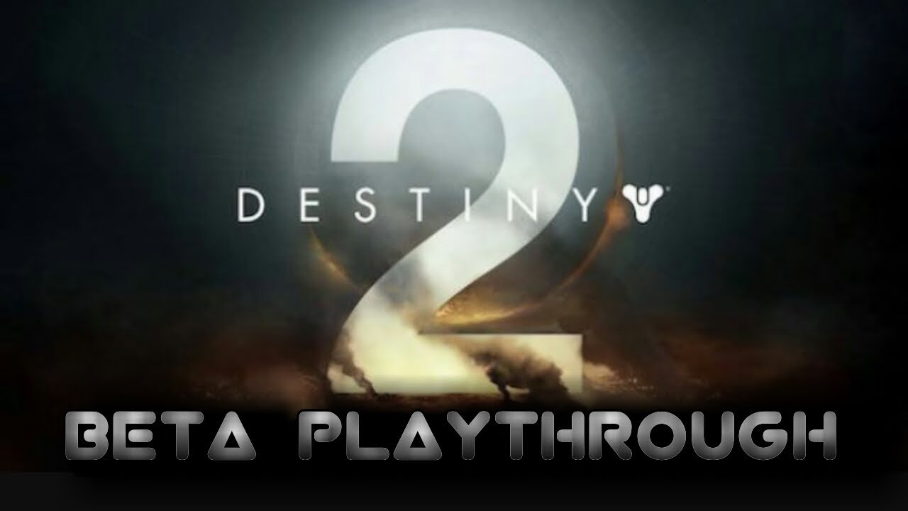 Destiny 2 Beta Playthrough - Attack of The Red Legion - YouTube