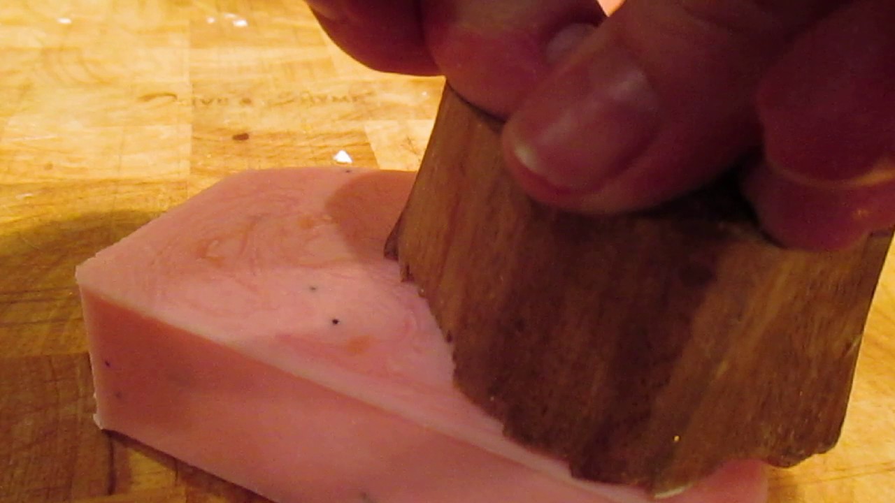 Cold Process soap stamp tutorial - YouTube