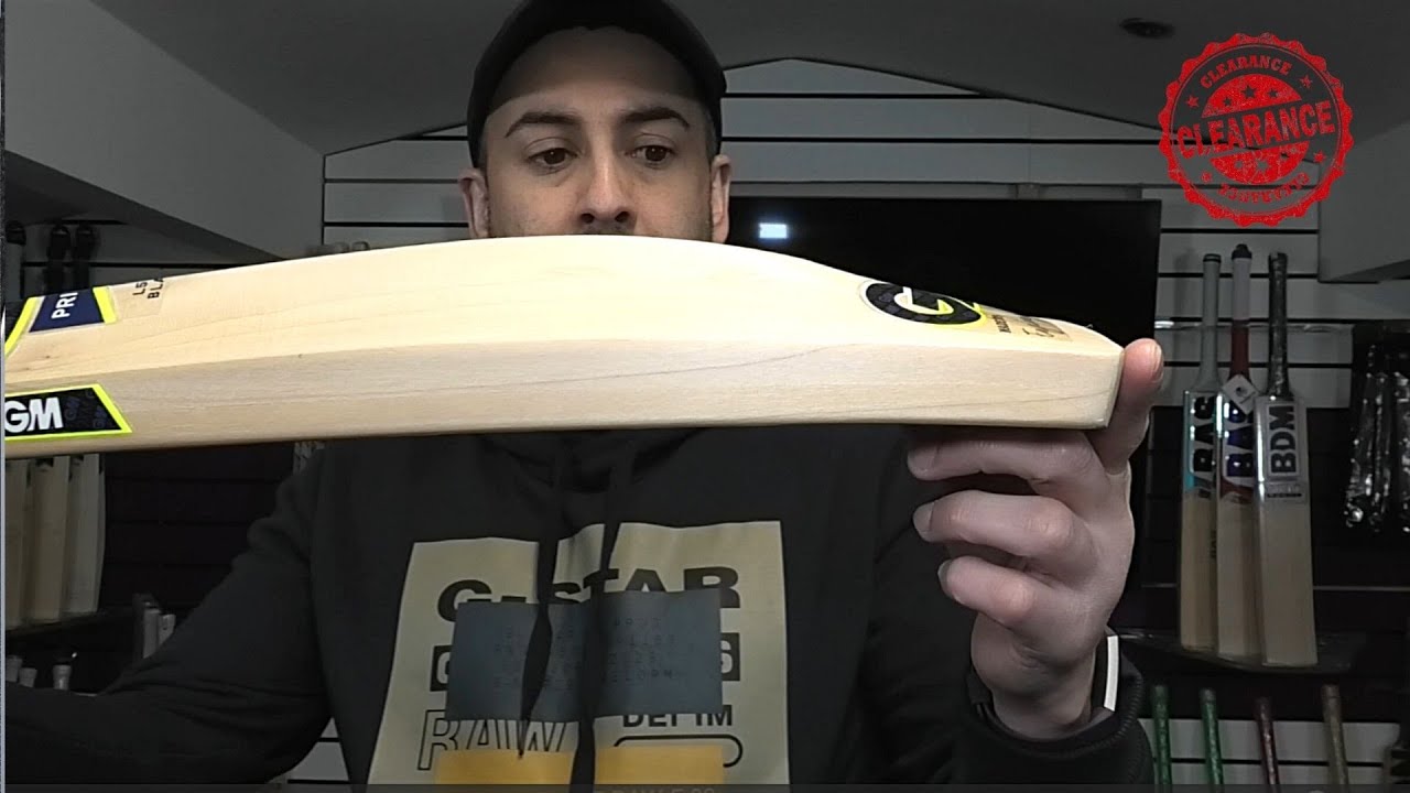 GM PRIMA CLEARANCE CRICKET BAT REVIEW - YouTube