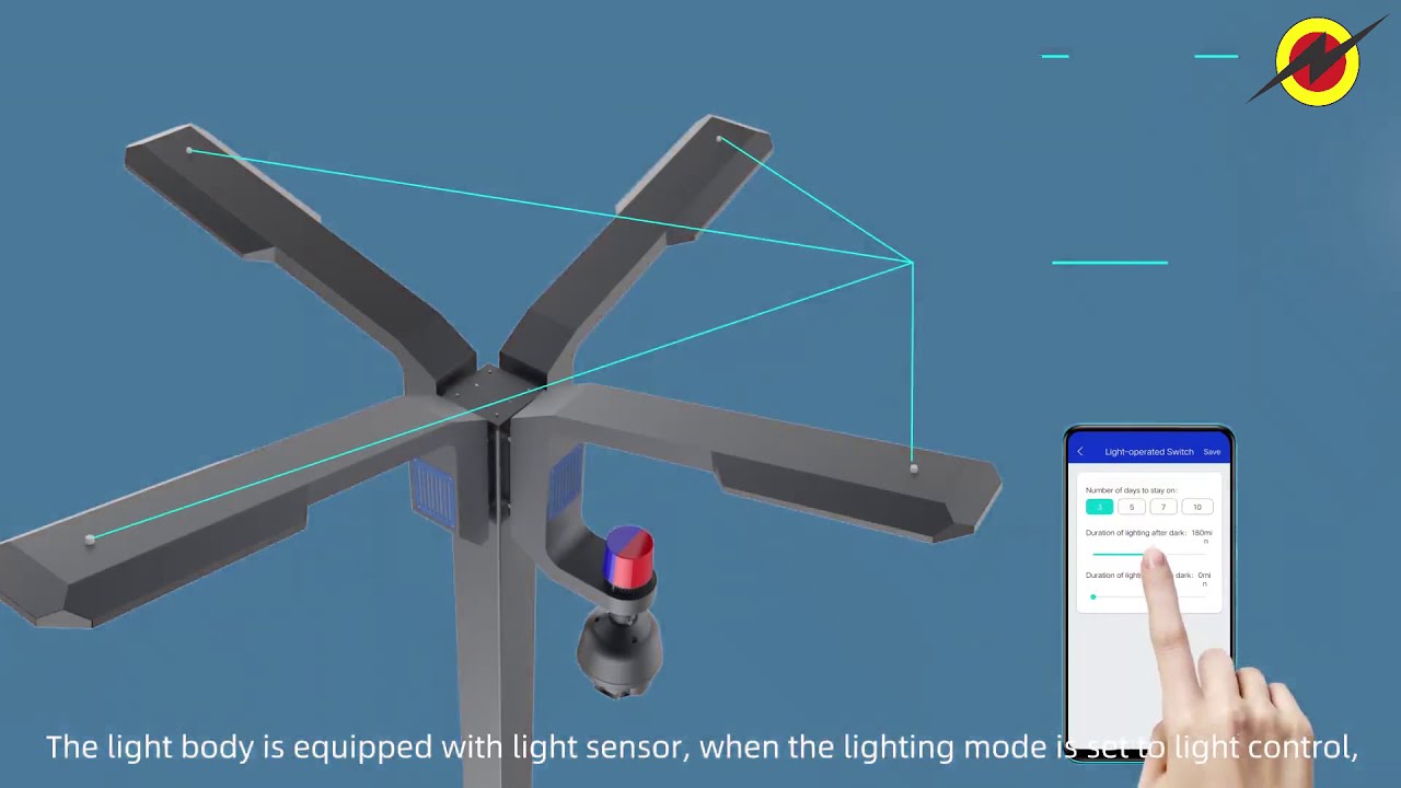 5G WIFI CITY STREETLIGHT WITH LCD DISPLAY - PSC SOLAR UK - YouTube
