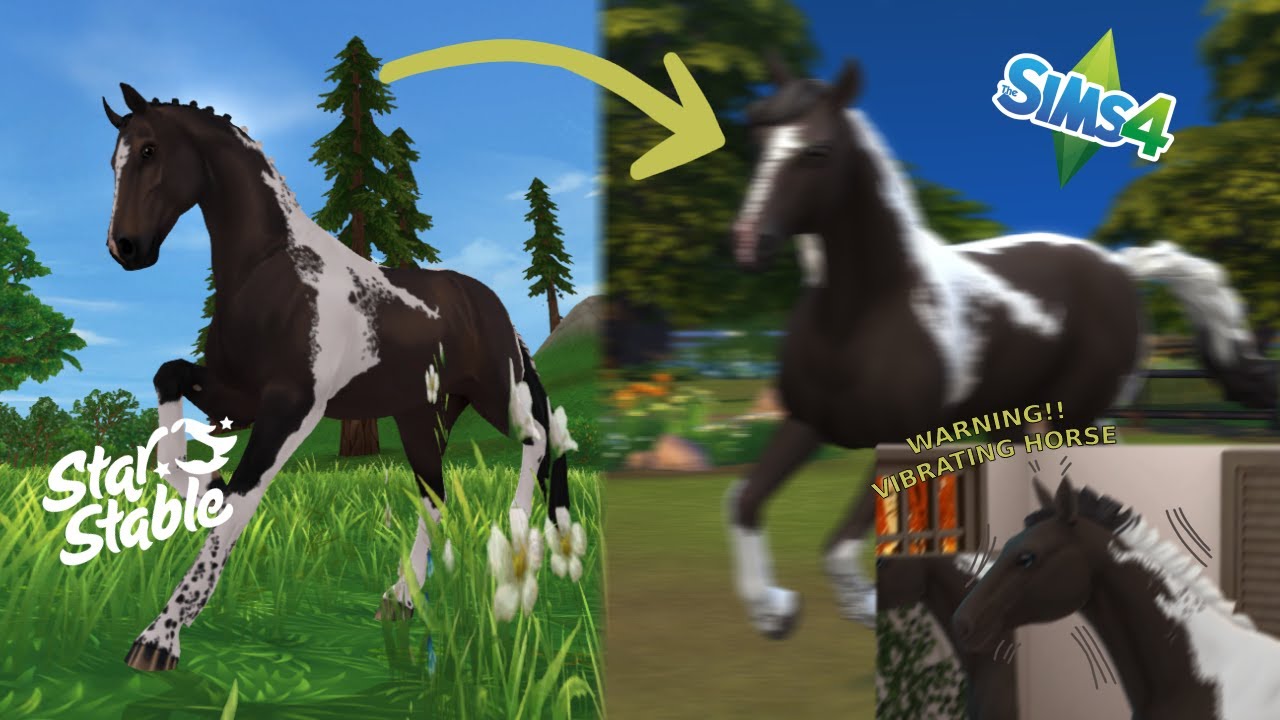 Recreating my favourite KWPN from SSO in The Sims 4 🐴 - YouTube