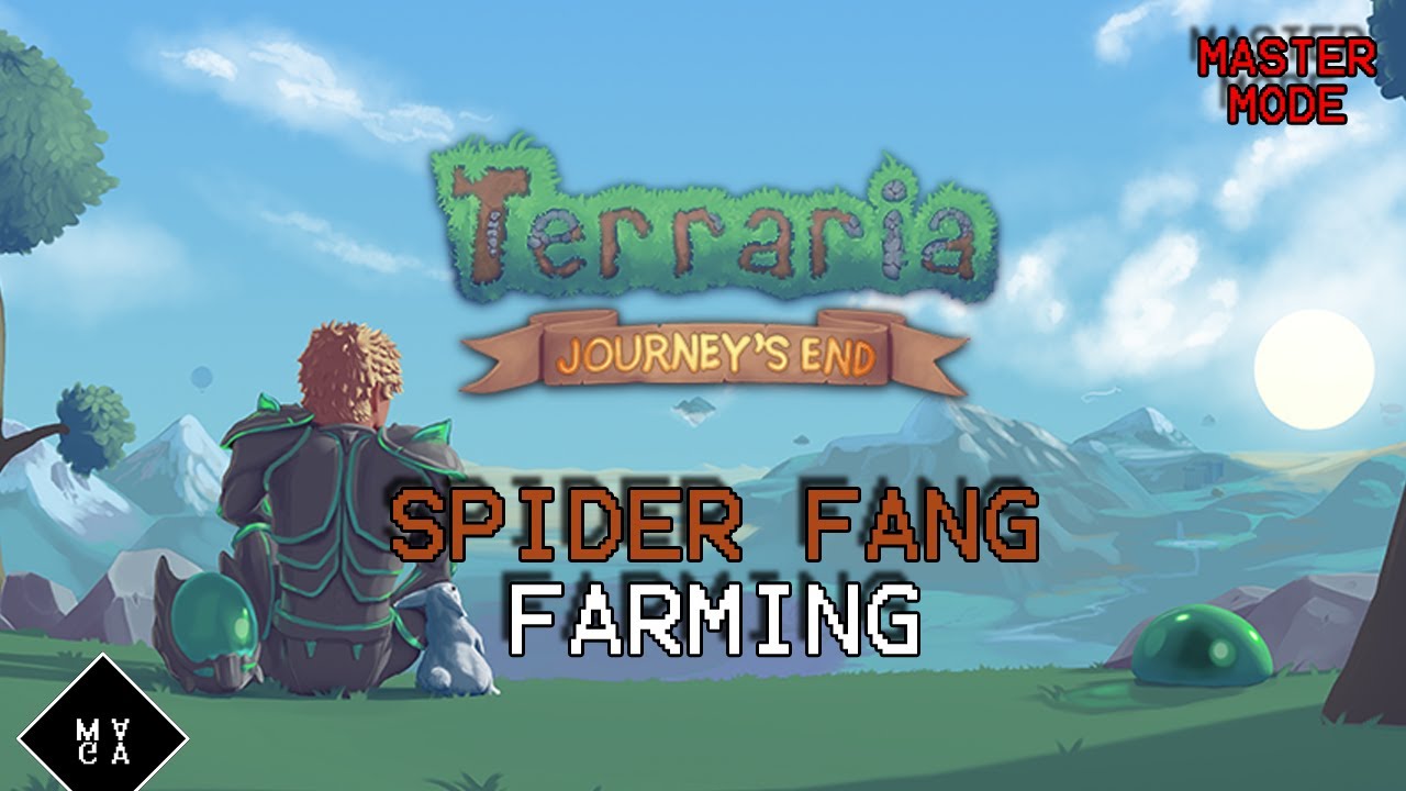 Spider Fang Farming | Terraria: Journey's End - YouTube