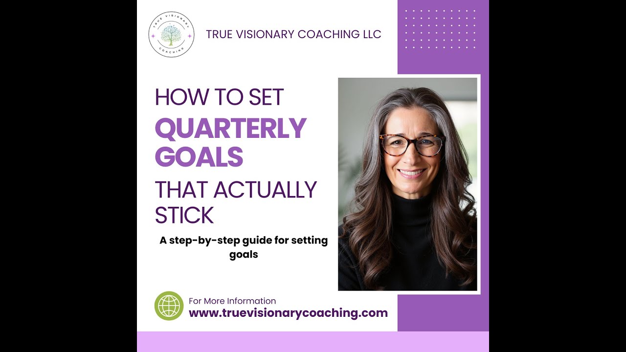 How to Set Quarterly Goals that Actually Stick - YouTube