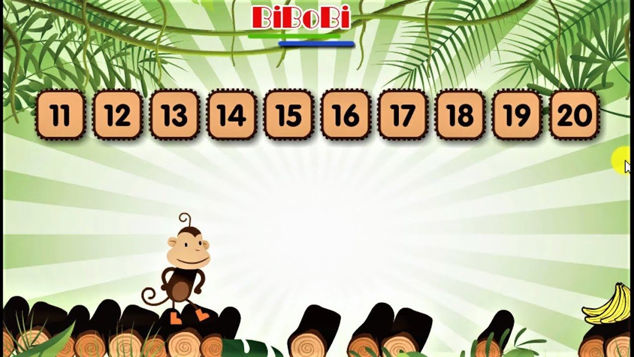 Arranging numbers in ascending order 1 to 100 - BiBoBi - YouTube