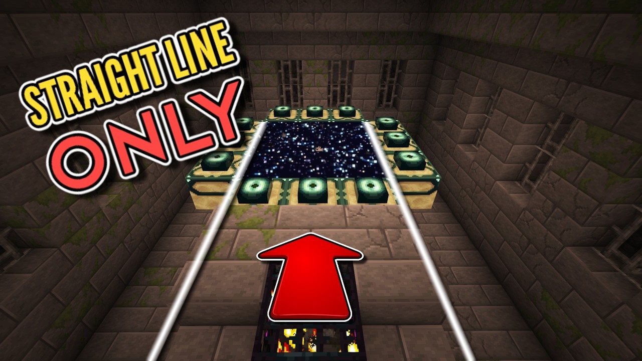 Minecraft, But I Can Only Walk In A Straight Line FINALE - YouTube