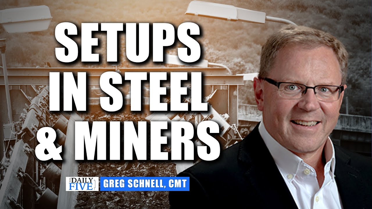 Finding Entries In Steel And Miners | Greg Schnell, CMT (11.23.21 ...