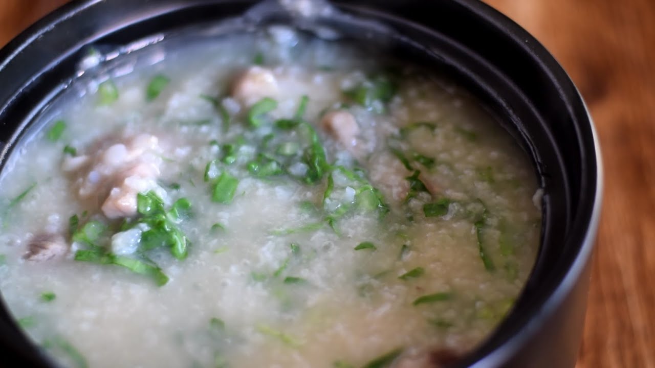 砂锅排骨粥 ｜Pork Ribs Congee ｜暖心暖胃，温润滋补 - YouTube