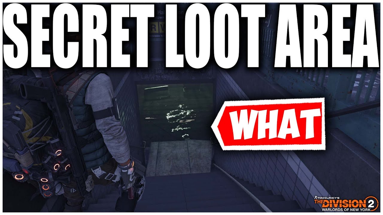THE DIVISION 2 - HOW TO GET IN THE SECRET LOOT AREA AT THE SUBWAY ...