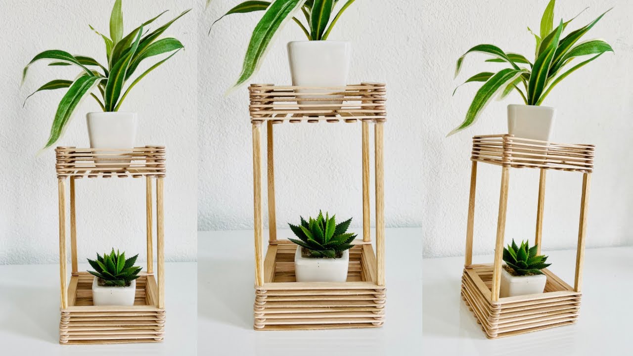 DIY Popsicle Decor | Popsicle Sticks Crafts | Home Decoration | Thebora ...