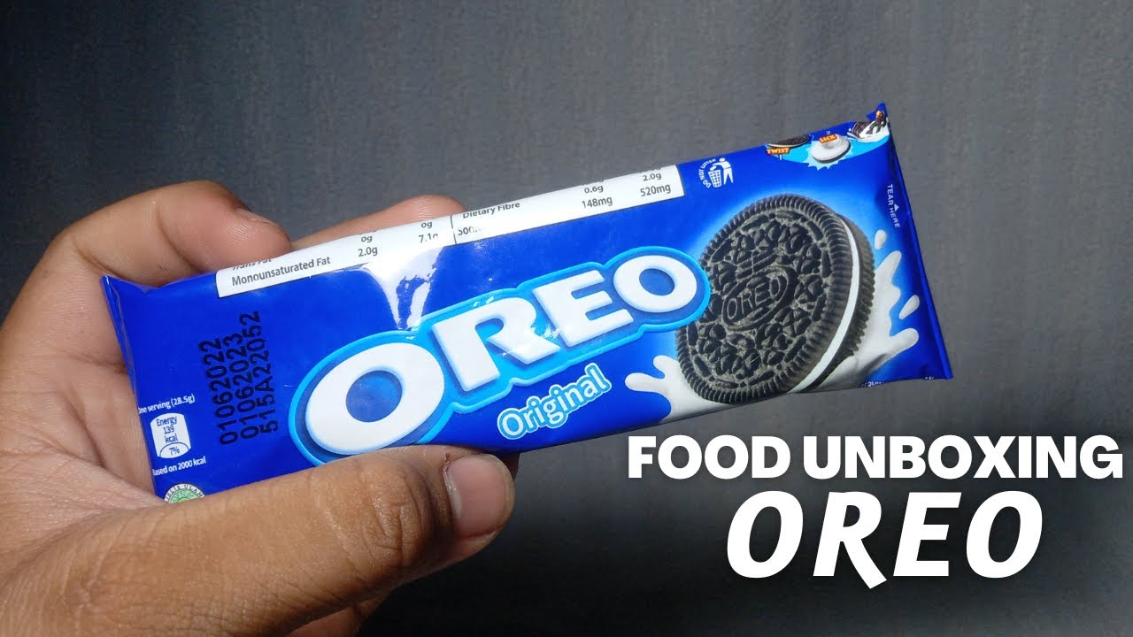 FOOD UNBOXING 42 (OREO) - YouTube