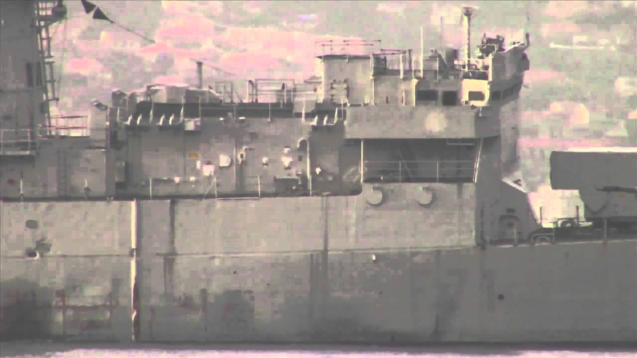 Último viaje de la fragata F-71 Baleares - YouTube