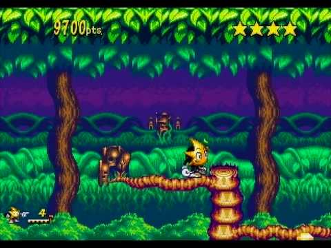 Ristar the shooting star (SEGA Genesis : Wii Virtual console) - YouTube