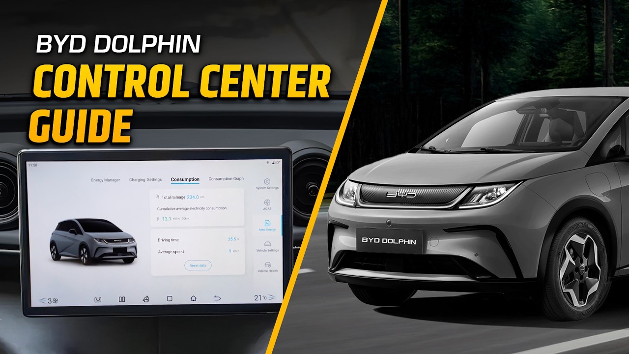 BYD Dolphin Control Center Complete Guide | MeroMoto - YouTube