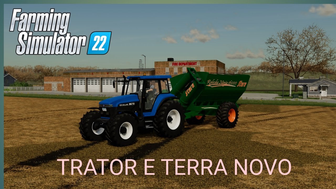 FS22 COM MODS: COMPREI MAIS UMA LAVOURA E TRATOR XBOX SERIES X - YouTube