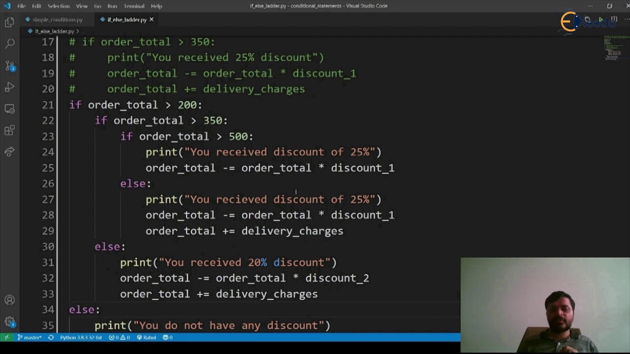 Nested if Else - YouTube