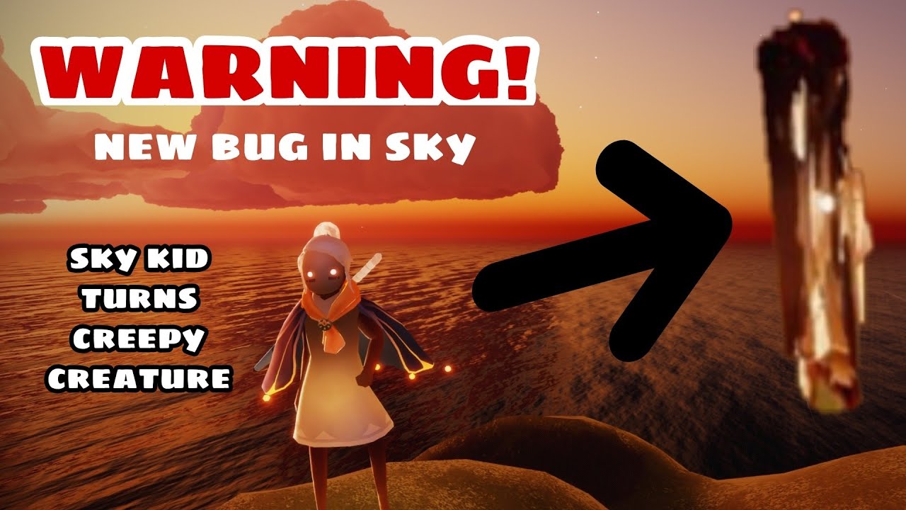 SCARY BUG IN SKY 😱 • SKY:COTL - YouTube