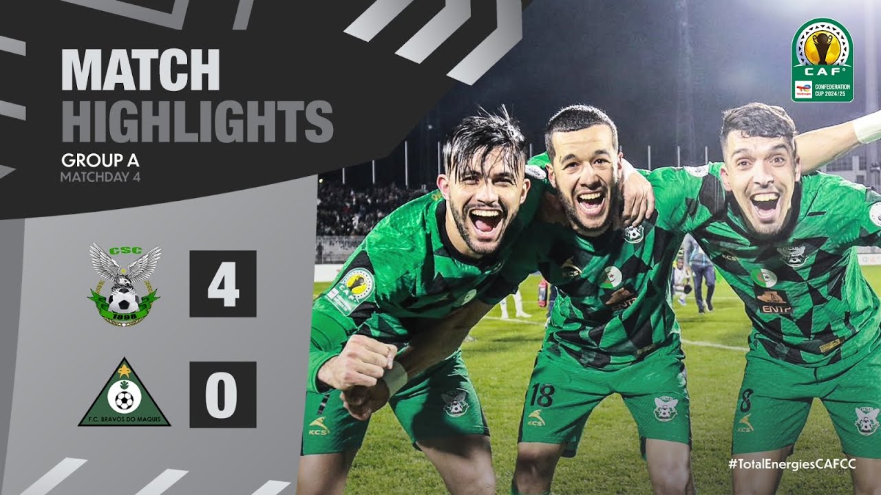 HIGHLIGHTS | CS Constantine 🆚 FC Bravos Do Maquis | Matchday 4 | 2024/ ...