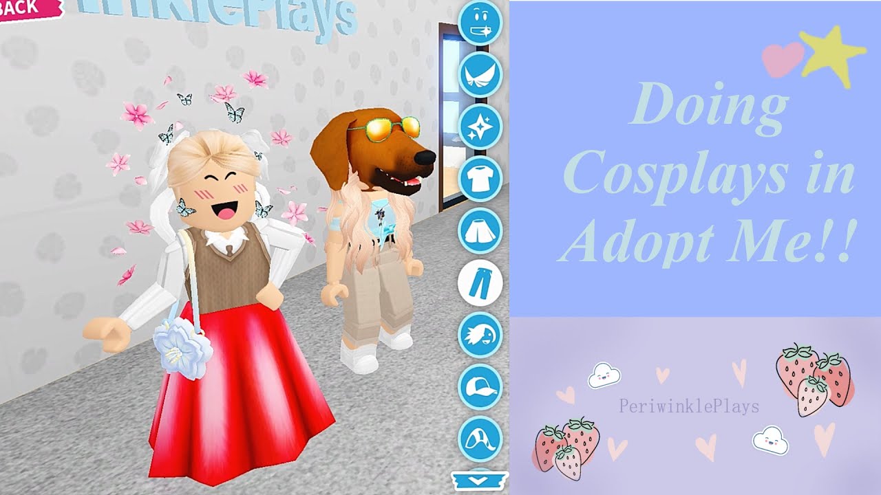 Doing Cosplays in Adopt Me! - YouTube
