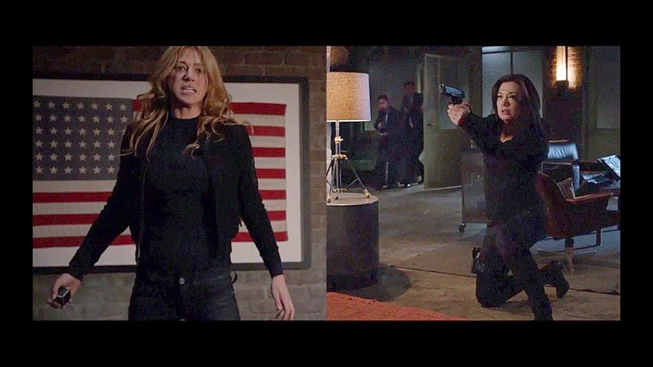 May vs Bobbi | Pelea por la caja de Fury - AGENTES DE SHIELD 2X15 - YouTube