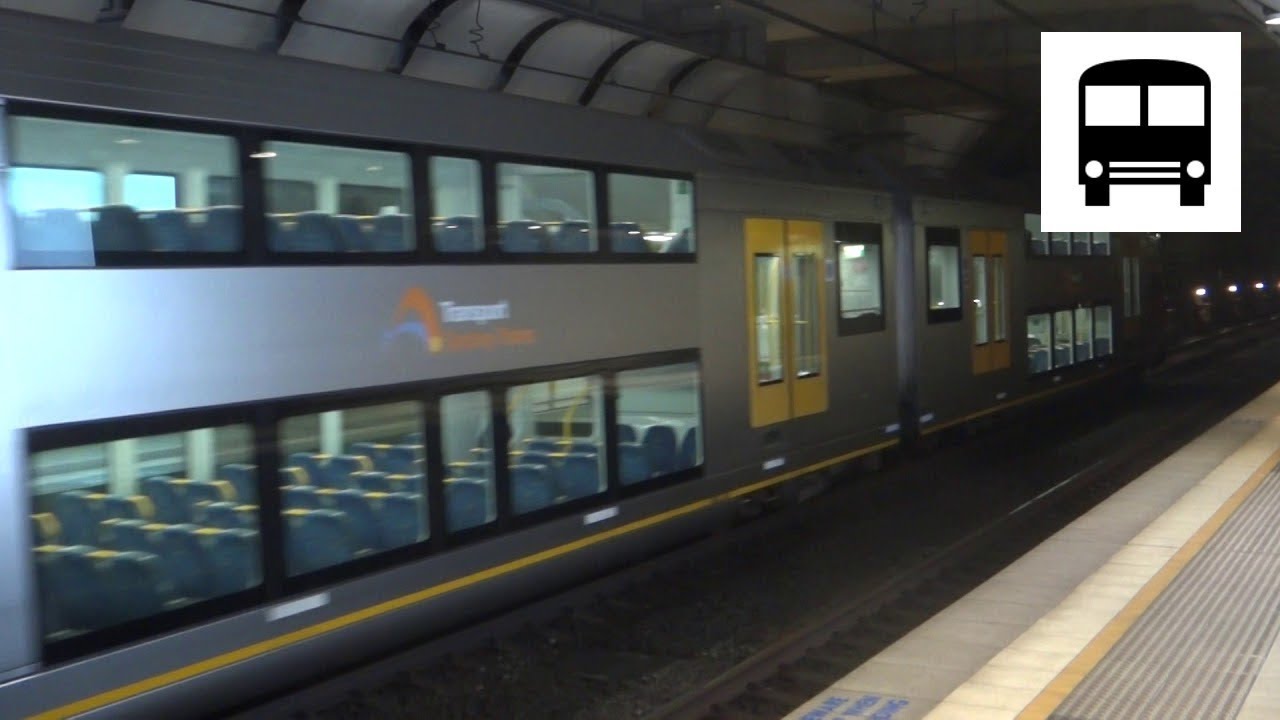 Sydney Trains A-Set (Waratah) - Departing from International Airport ...