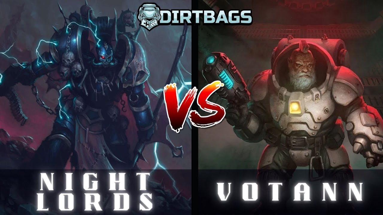 Night Lords VS Votann | Competitive Arks Of Omen | Warhammer 40k Battle ...