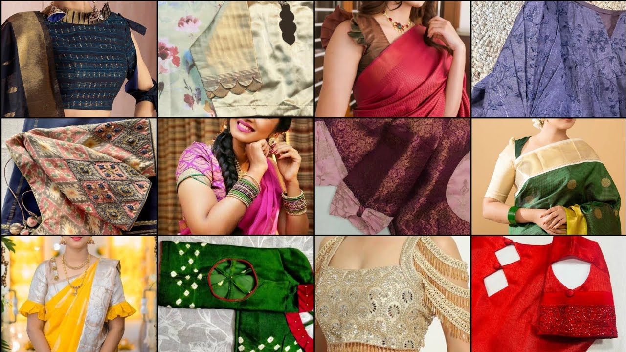 New Blouse Sleeves Design Latest/Model Blouse Hand Designs Images ...