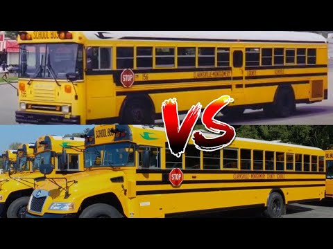 Cmcss buses Then VS Current Cmcss buses - YouTube