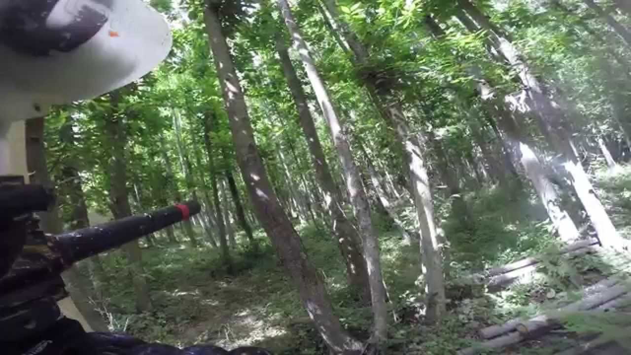 paintball (gopro jaws + gooseneck mount) - YouTube