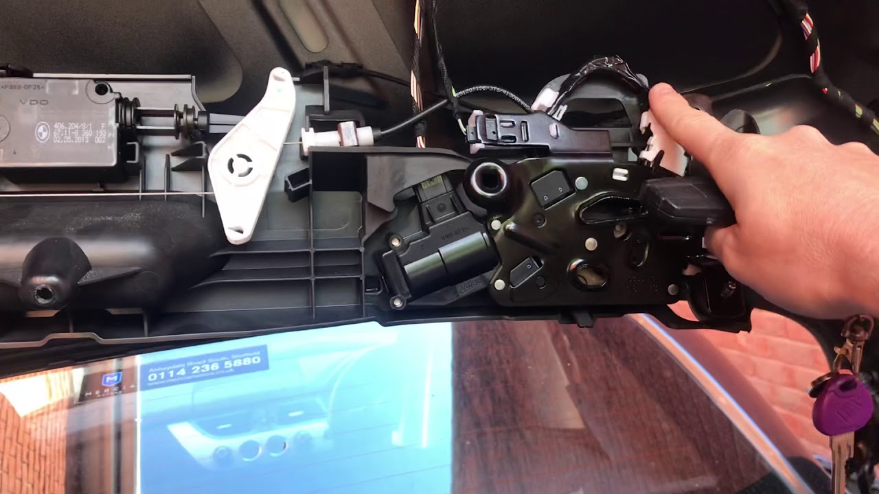 Z4 locking mechanism soft close fix 7 - YouTube