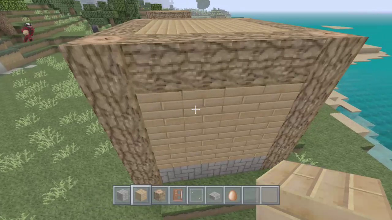 MINECRAFT:How to build a simple villager house - YouTube